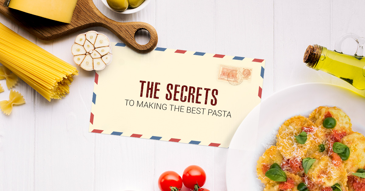 Head Chef Roberto reveals the secret to making the best pasta!